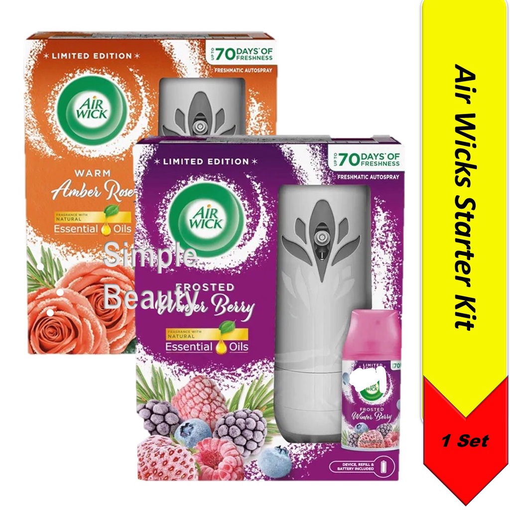 Air Wick Freshmatic Automatic Spray Starter Kit | Shopee Singapore