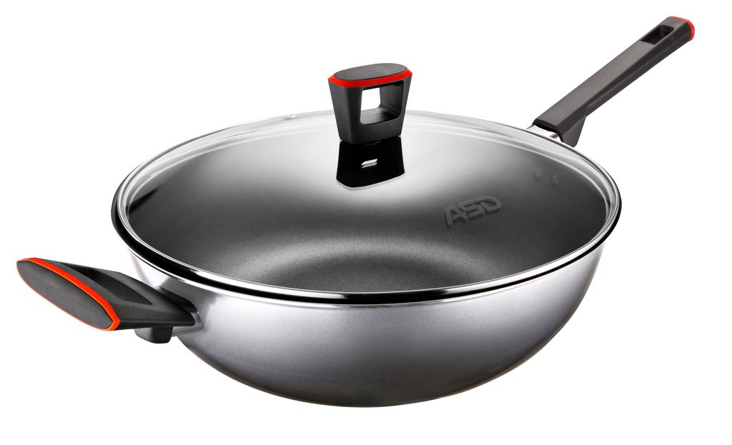 [GWP] ASD Induction Skillet Wok Pan 32CM | Shopee Singapore