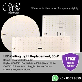 Buy LED Lights For Ceiling Online, December 2025 | Shopee Singapore