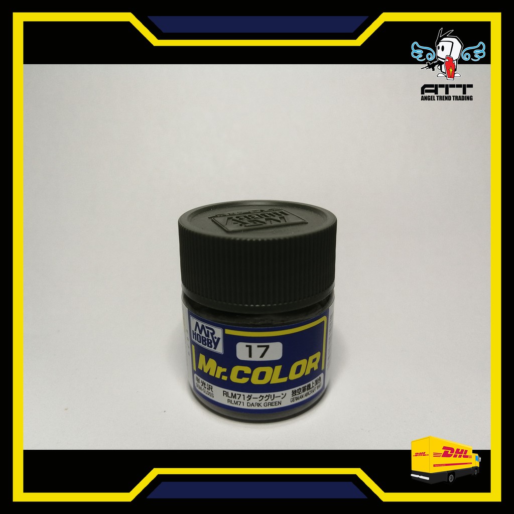 MR.COLOR 17 RLM71 DARK GREEN 10ML (Gunpla Gundam Paint Model Kit Tools ...