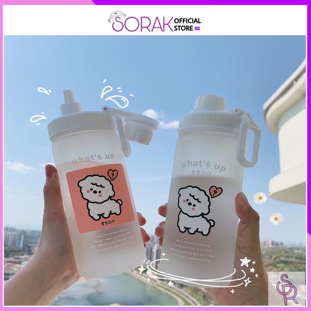 Drinking Bottle, cute Glass Water Bottle for School cute Sheep Shape ...