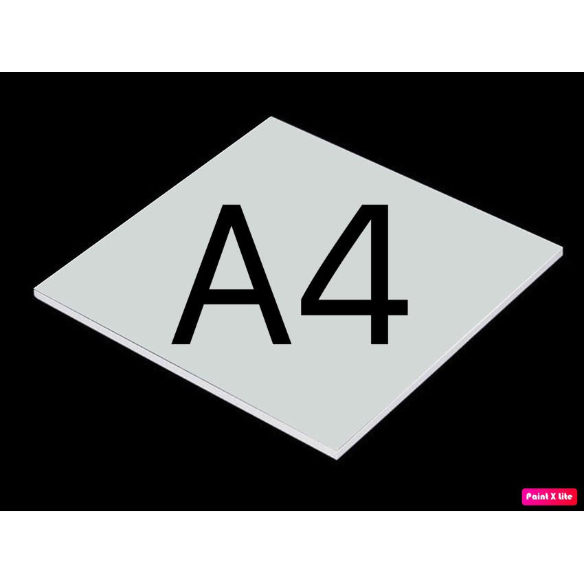 A4 Size White Acrylic Sheet (1pc) | Shopee Singapore