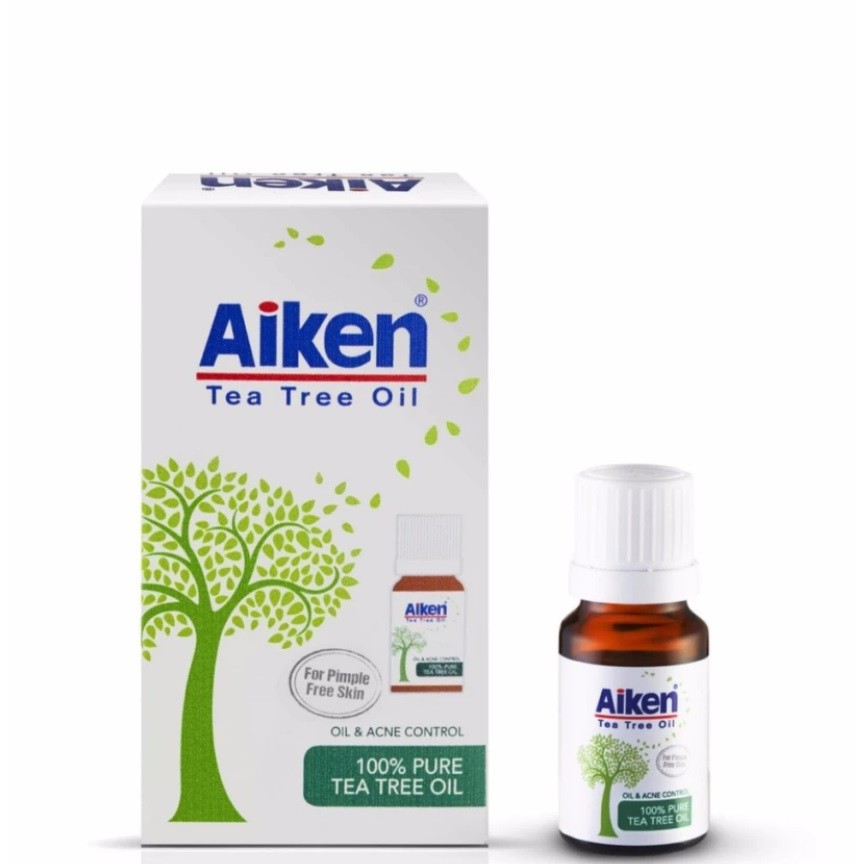 AIKEN Tea Tree Oil 100% Pure Tea Tree Oil (10ml) | Shopee Singapore