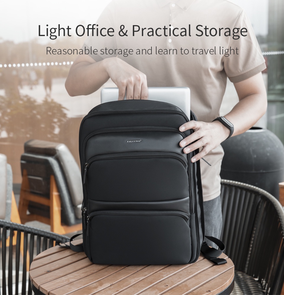 【Local Delivery】Tigernu 9121 Expandable Lightweight Backpack Large ...