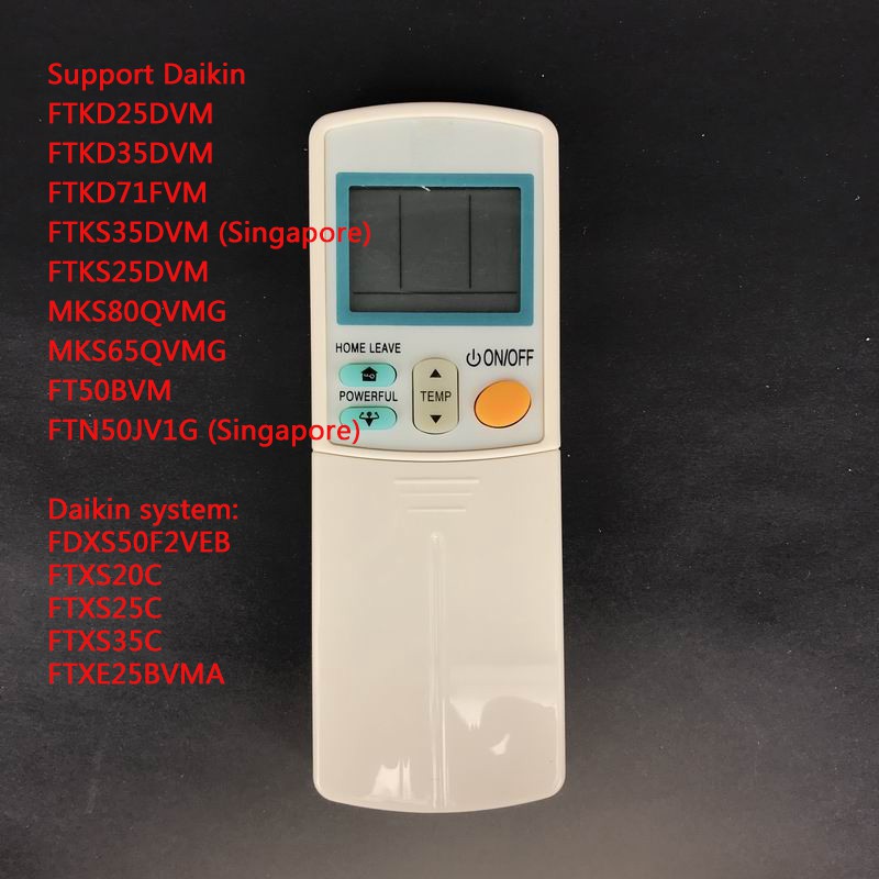 New DAIKIN Aircon Remote Control ARC433B47 ARC433A24 ARC433A55 Bym1 ...