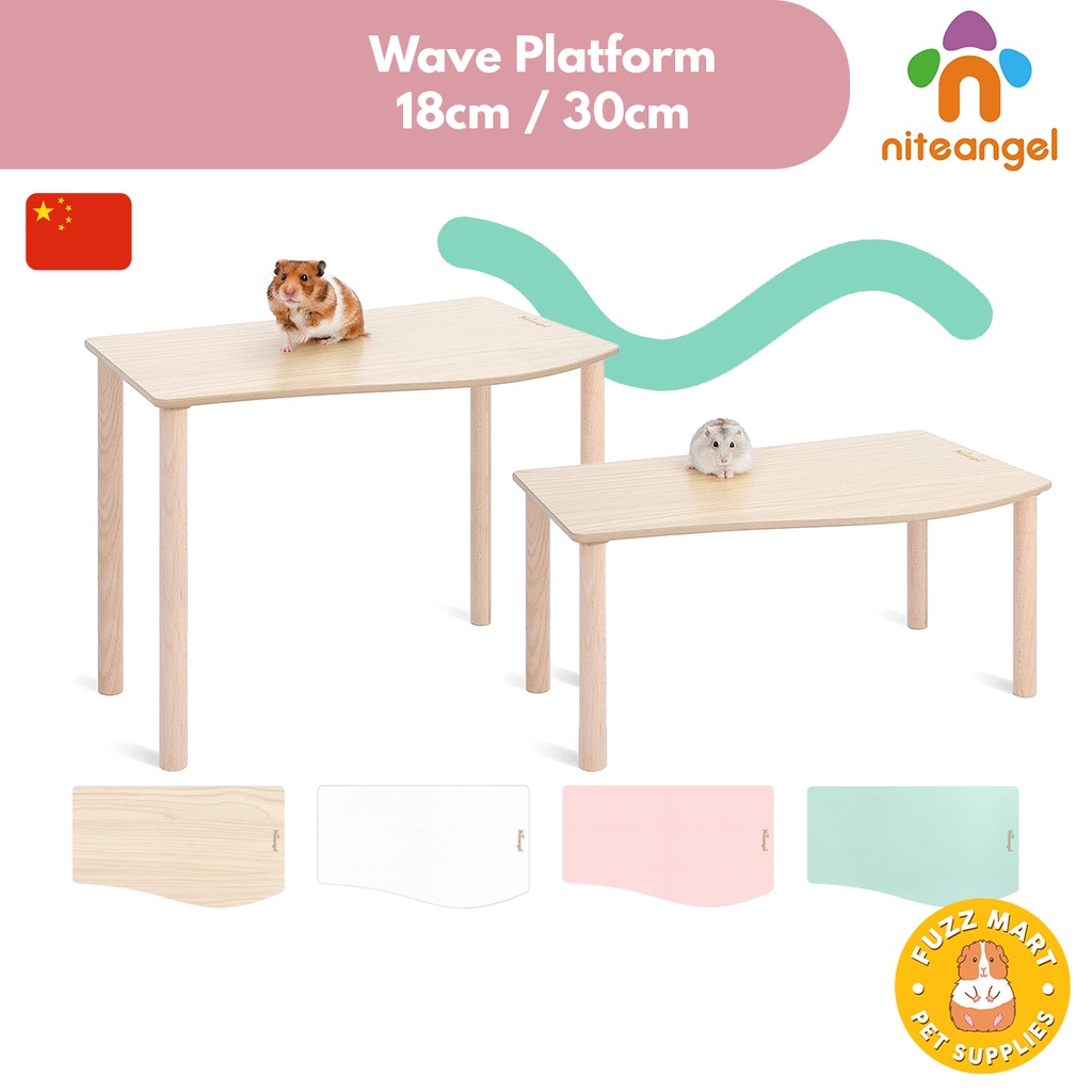 Niteangel Hamster WAVE Platform with Stilts (5 Types, 18cm, 30cm ...