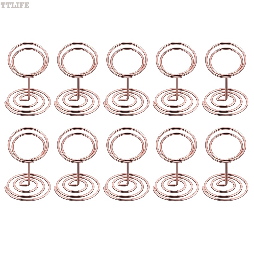 10pcs Mini Place Card Holders, Cute Table Number Holders, Classy Table ...