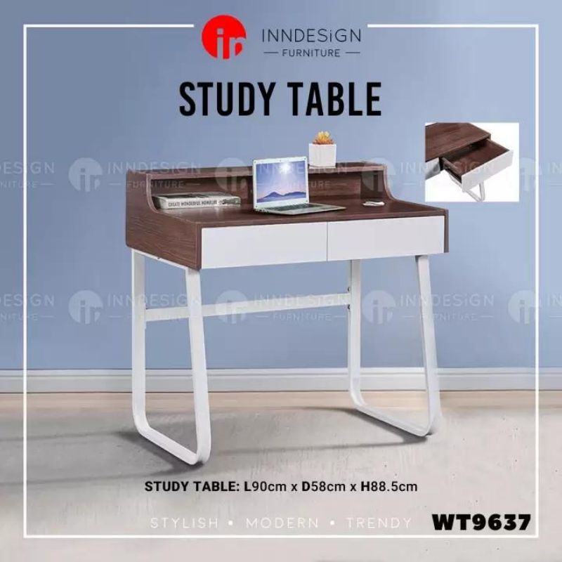 Study Table / Study Desk With Drawers | Shopee Singapore
