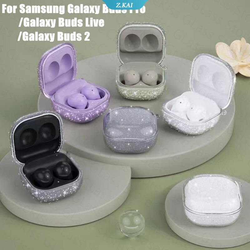 Samsung Galaxy Buds 2 Live Glitter Silicone Earphone Cover for Galaxy ...