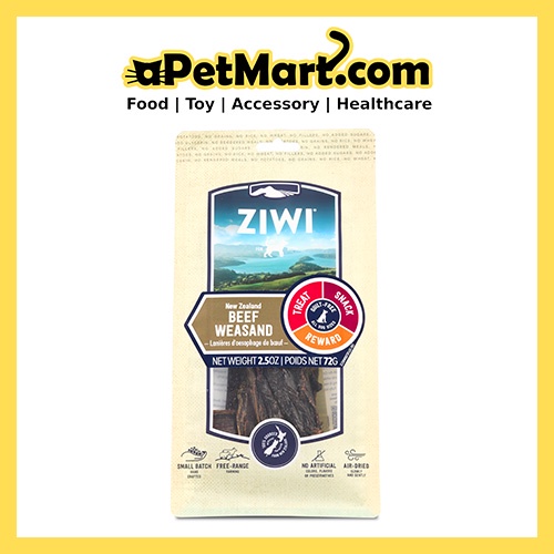 Ziwi Air-Dried Beef Weasand Dog Treats 72g | Shopee Singapore