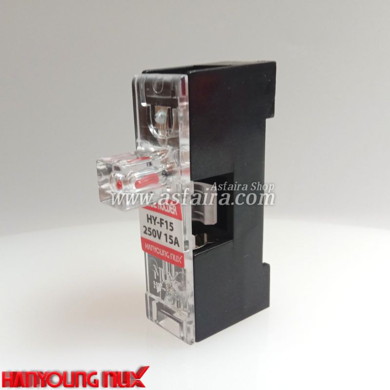 Hanyoung HY-F15 Fuse holder/15A Fuse housing | Shopee Singapore