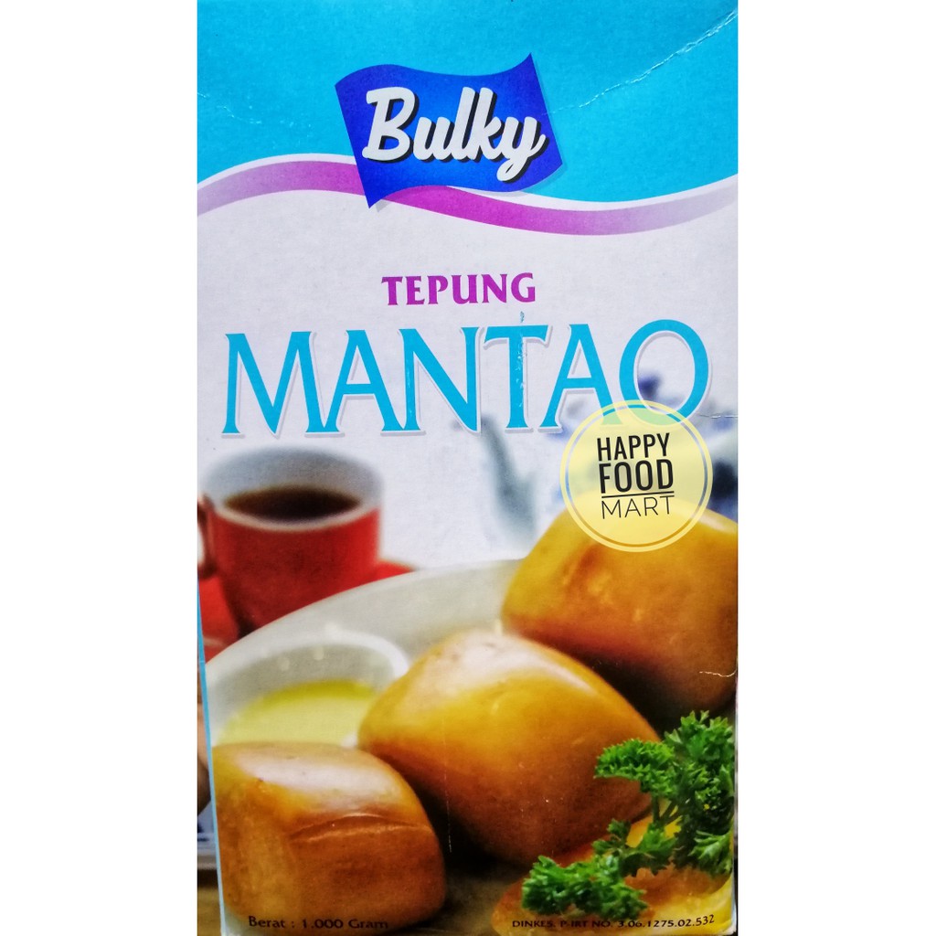 Bulky MANTAO FLOUR 1KG/PAO FLOUR/ MANTOU/ MAN TAO/ MAN TOU/ PAU FLOUR ...