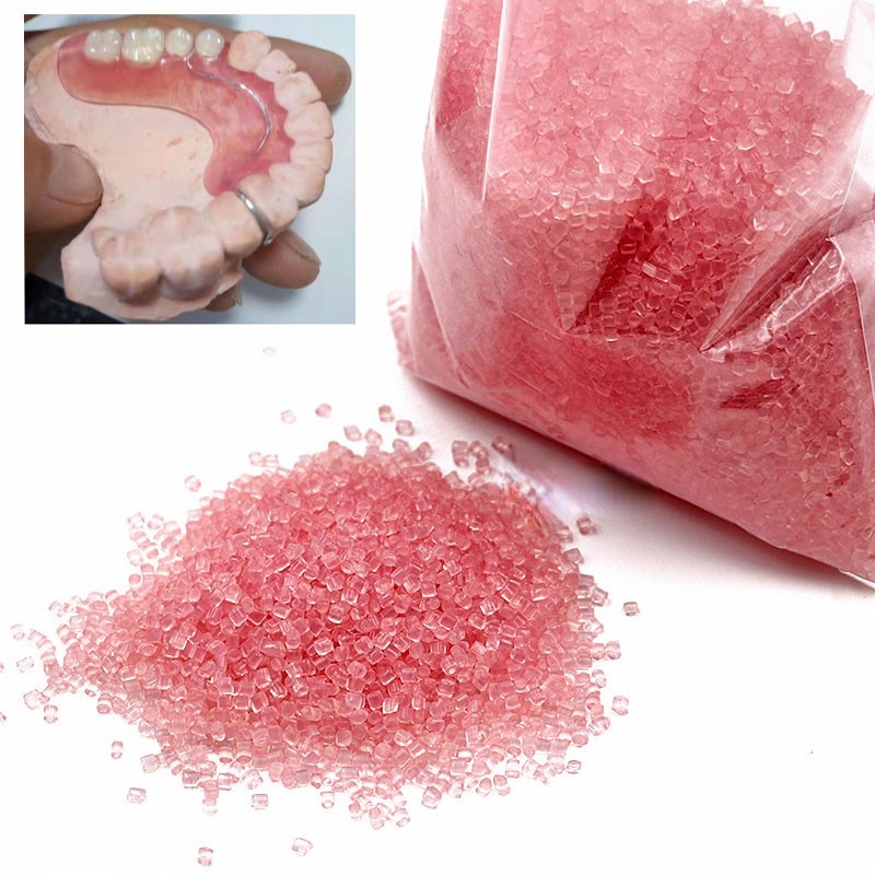 Flexible acrylic simulated dental laboratory denture material 500g/bag ...