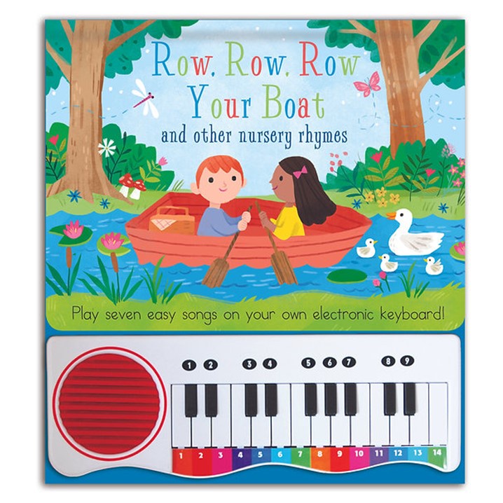 Piano Book: Row, Row, Row Your Boat and other nursery rhymes | Shopee ...