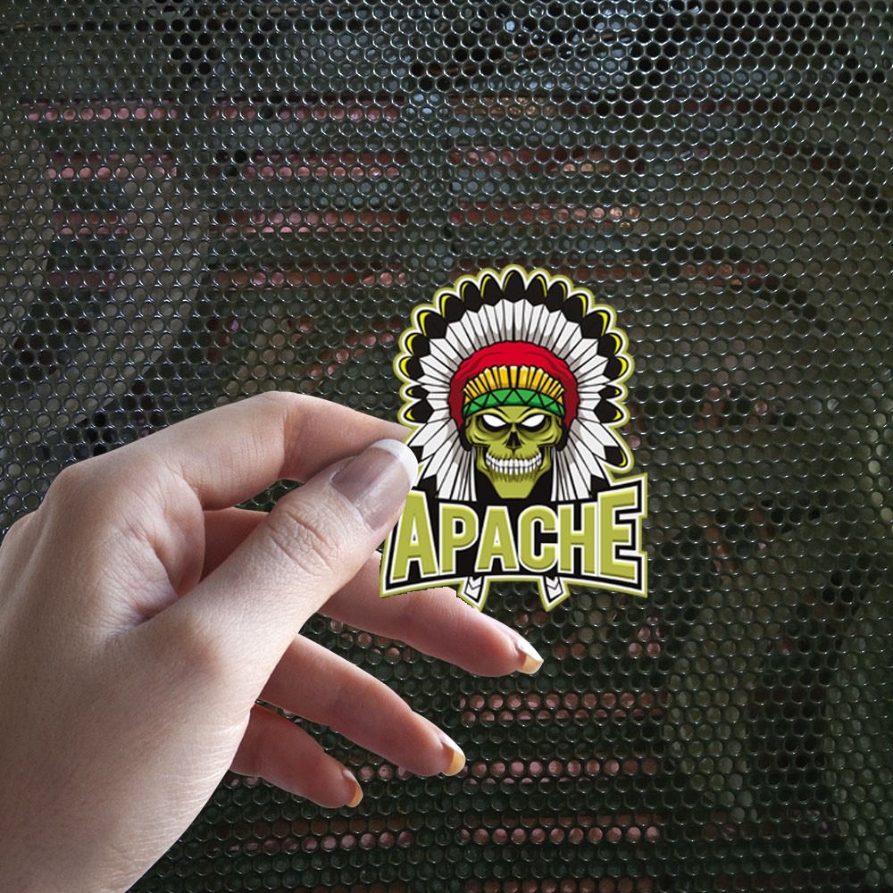 Indian Apache Waterproof Vinyl Decal Sticker | Shopee Singapore
