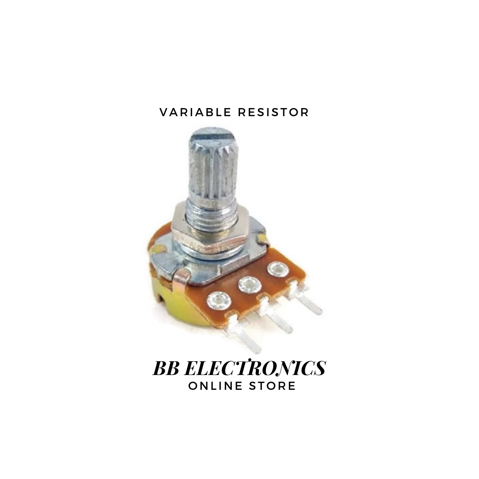 Single Turn Potentiometer / Variable Resistor 20% 1k-500k | Shopee ...