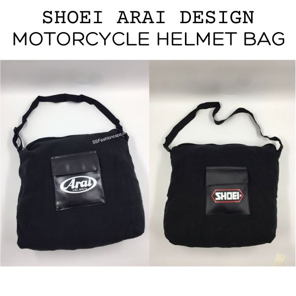 SHOEI / ARAI Motorcycle Bike Helmet Storage Shoulder Sling Bag ...