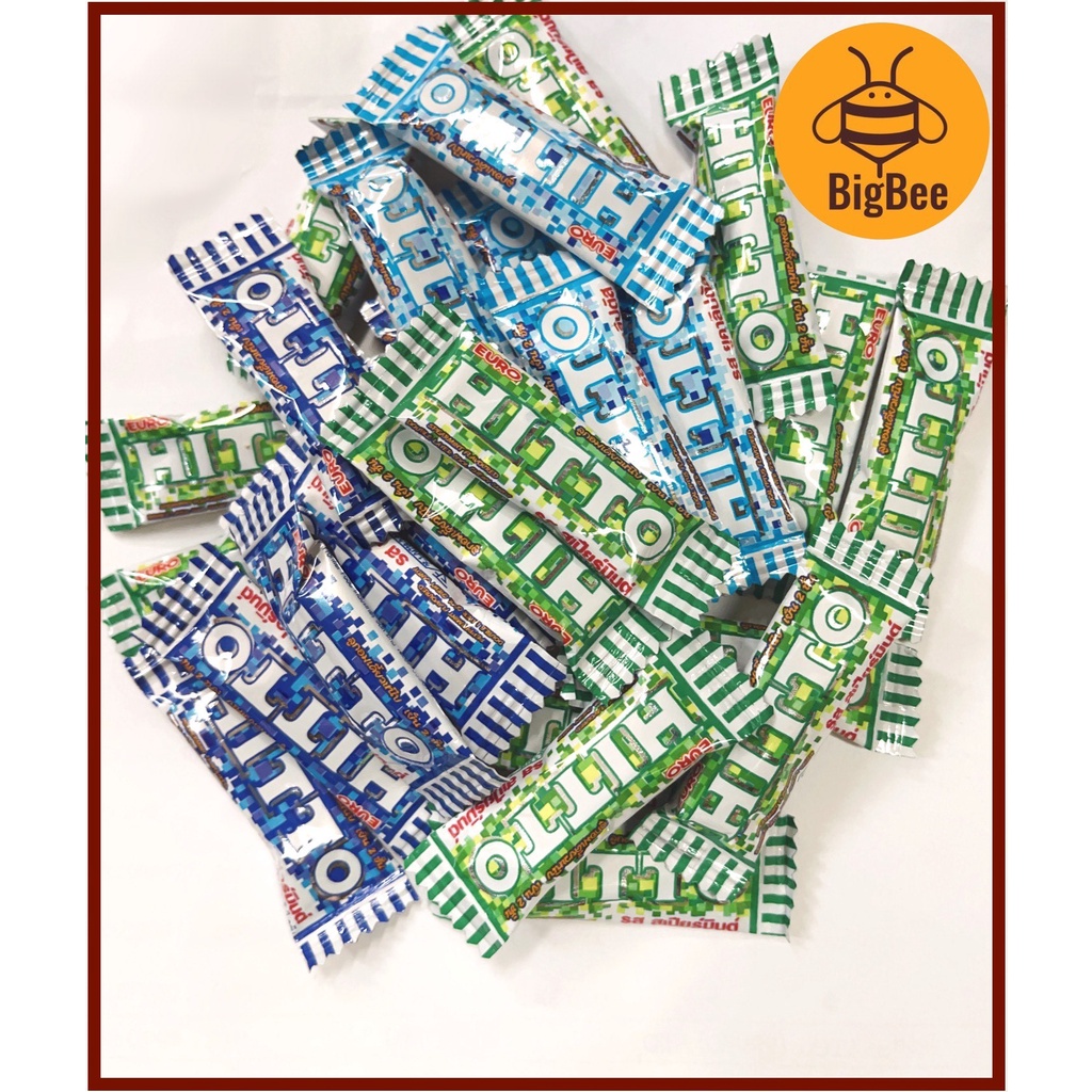 Hitto Mint Candy - 200g /500g Hitto Mint Chewy Candy Mix of 3 Flavours ...