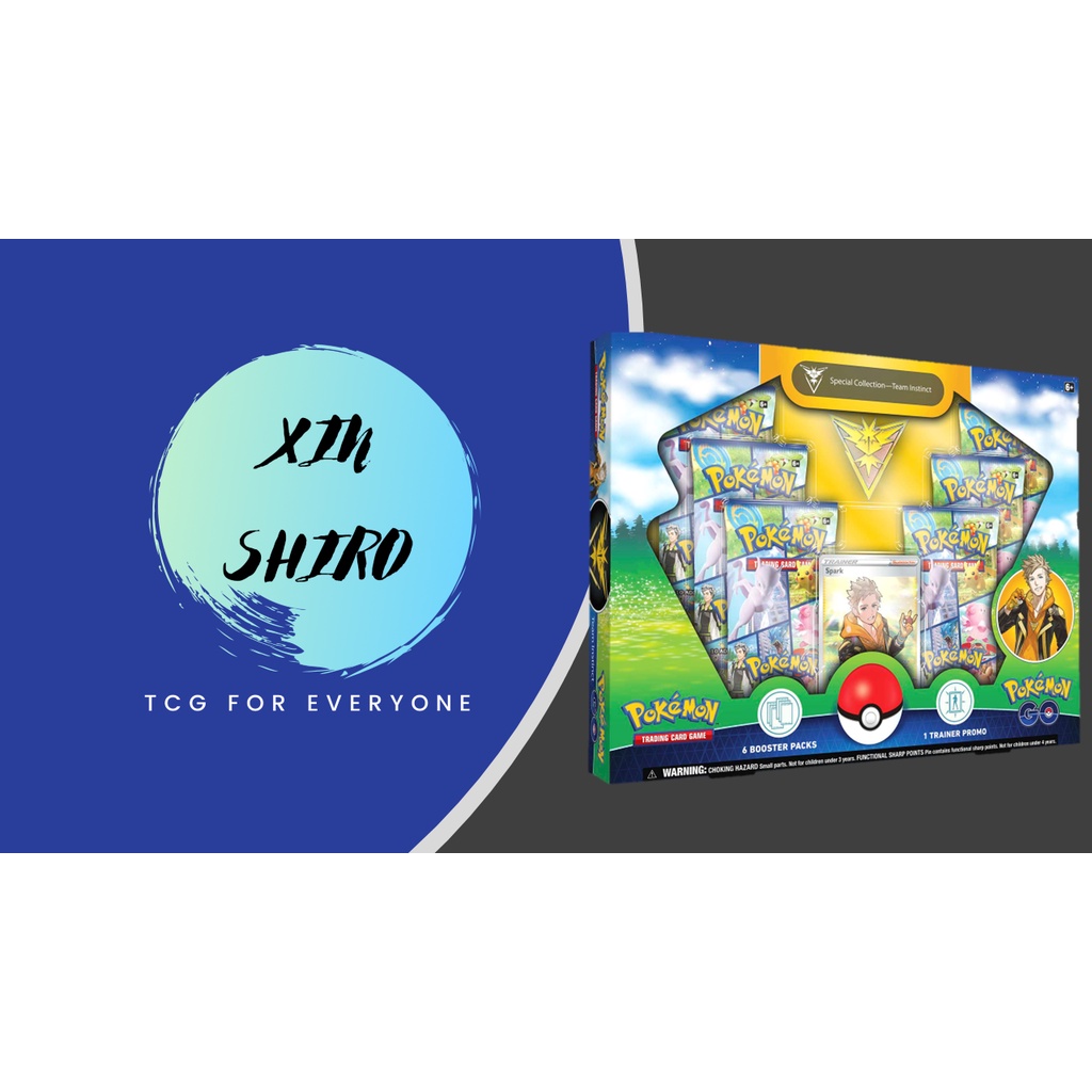 Pokémon TCG: Pokémon GO Special Collection (Team Instinct) | Shopee ...