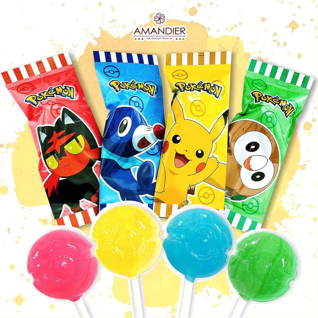 Pokémon Shape Lollipop (4 Styles) | Shopee Singapore