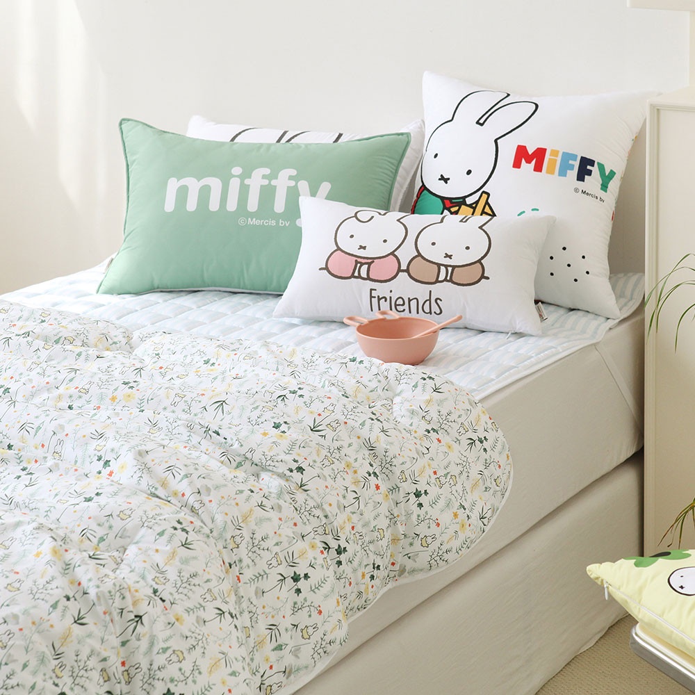 NUBIZIO Miffy Forest Summer Comforter Single Set | Shopee Singapore