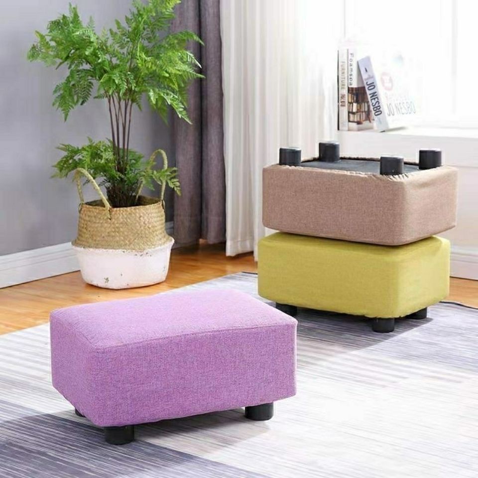 Low Stool Solid Wood Small Bench Home Footstool Living Room Door Sofa ...