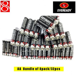 (Bundle of 8/12 pack) AA/AAA EVEREADY Battery/ Bundle and Save | Shopee ...