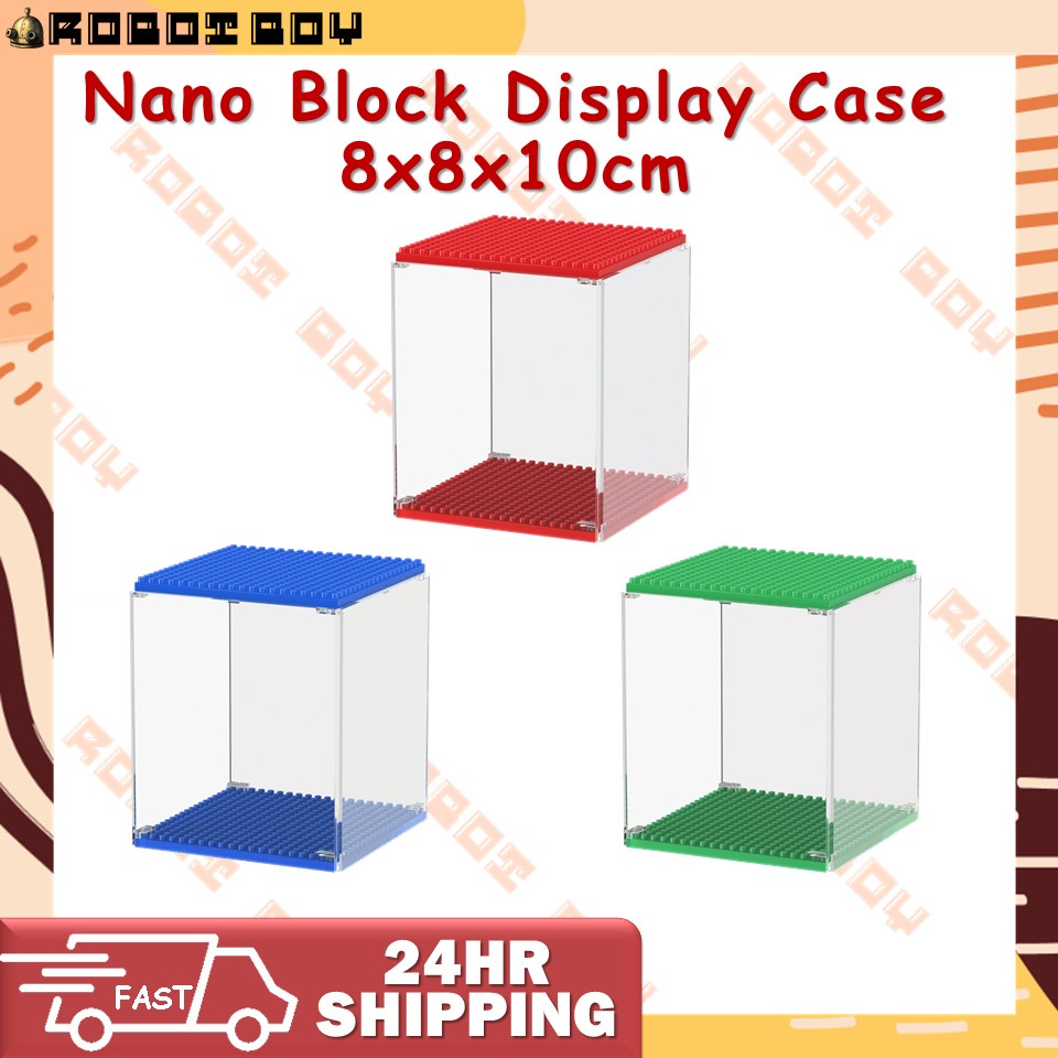 Pokemon Nano Block Display Box, Dustproof Transparent Storage Box, Nano ...