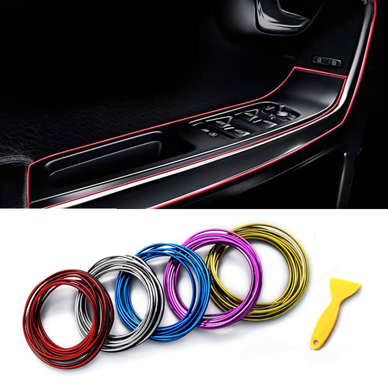 Moldable strip for automotive interior finish, 3/5m strip for ...