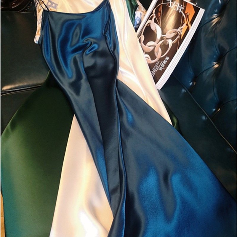 Plus Size 2024 Popular Women Clothing New Imitation Triacetate Long ...
