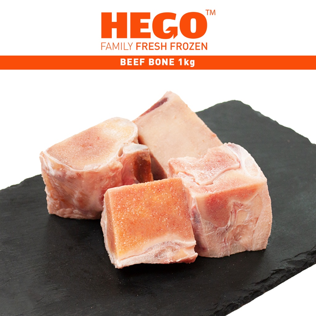 Hego | Beef Bone 1kg | Frozen | Shopee Singapore