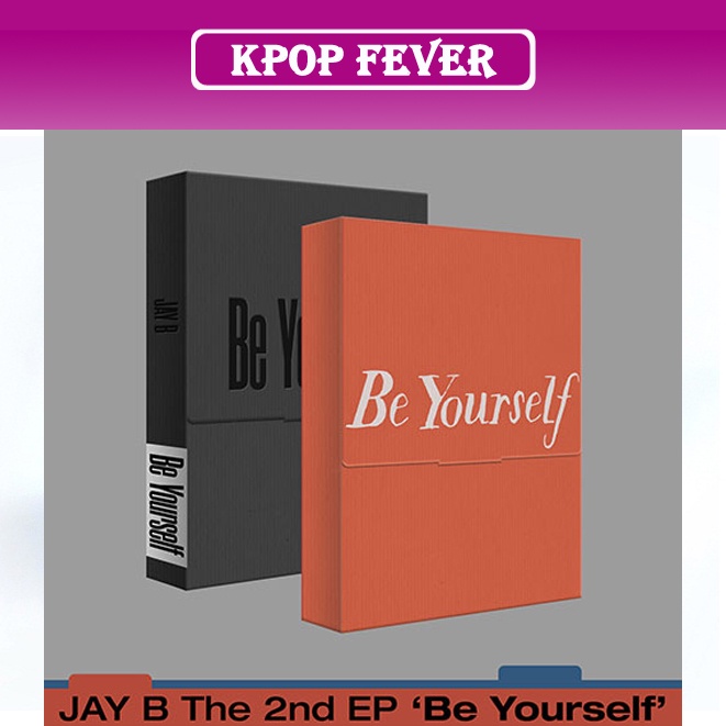 JAY B - BE YOURSELF 2nd EP ALBUM CD PHOTOBOOK PHOTOCARD SEALED | Shopee ...