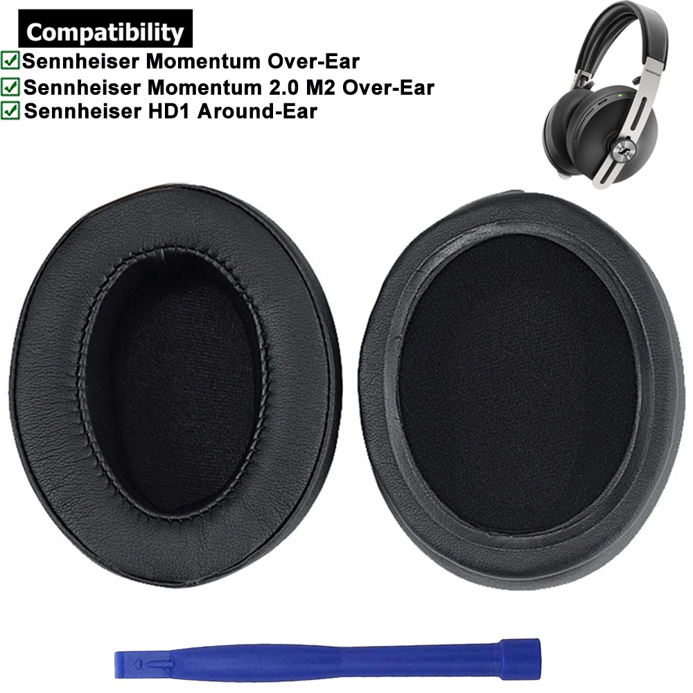 Replacement Earpads Ear Pads Cushion Muffs for Sennheiser Momentum 1 1. ...