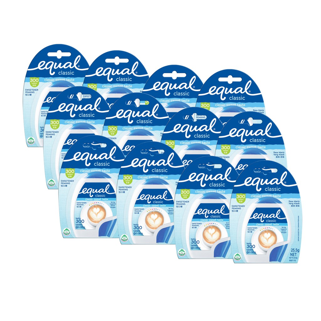 Equal Tablet 300s x 12 | Shopee Singapore
