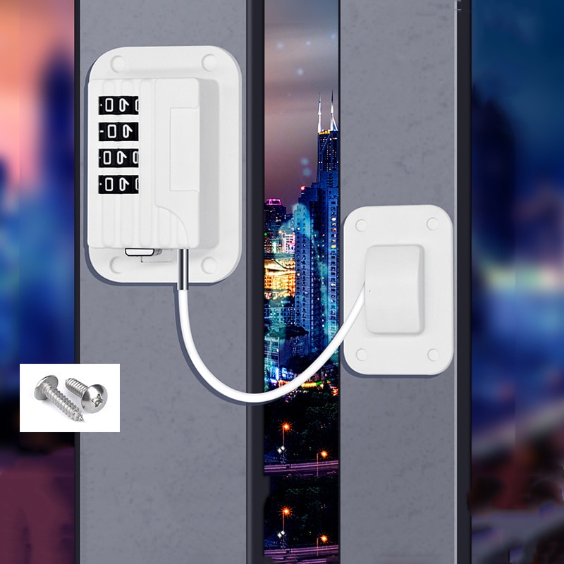 Non Drilling Baby Child Safety Lock Self Adhesive Drawer Refrigerator ...