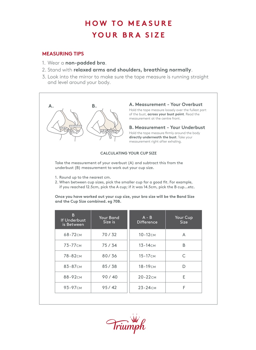 Triumph Magic Wire Lite Deep V Non-Wired Push Up Bra (Grey) 10185343 ...