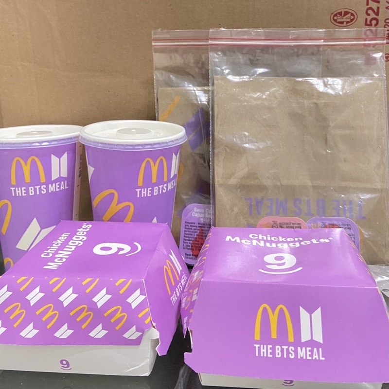Bts MEAL SET | Shopee Singapore