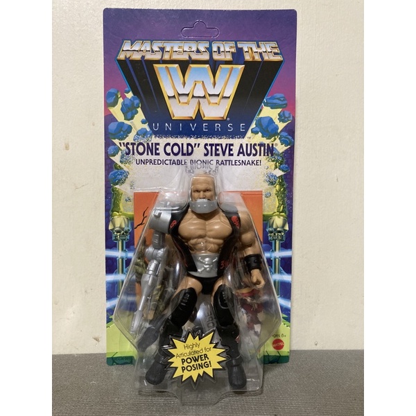 Masters Of the WWE Universe MOTU Stone Cold Steve Austin Trapjaw ...