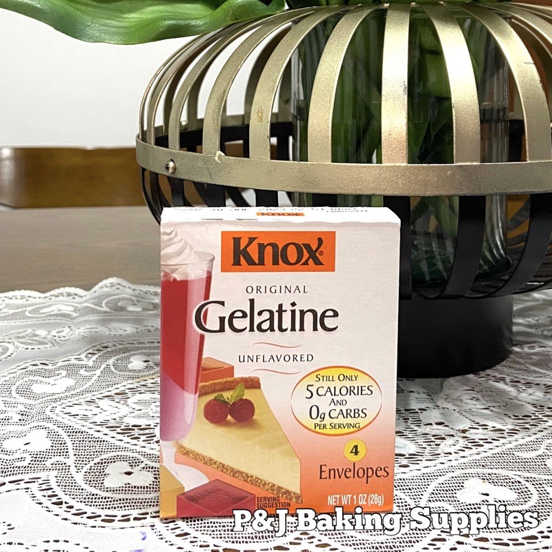 Knox Unflavored Gelatine 28g (4 sachets/box) | Shopee Singapore
