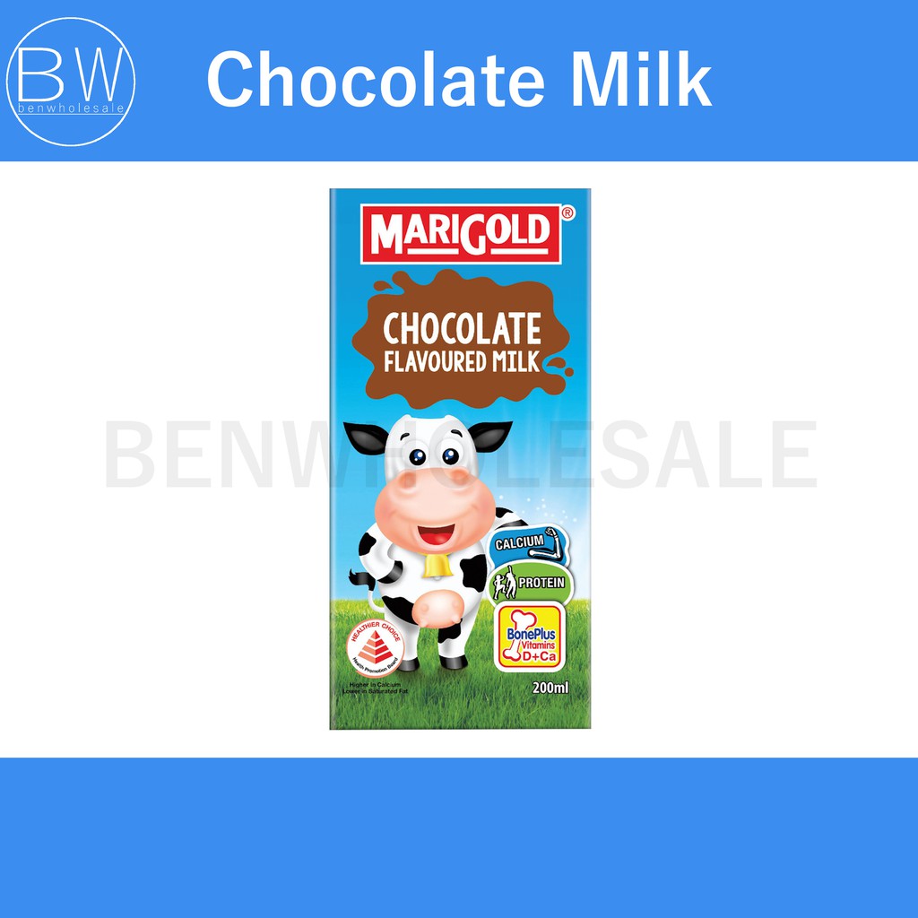 Marigold UHT Full Cream / Chocolate/ Strawberry/ Low Fat/ Malt Milk (1 ...