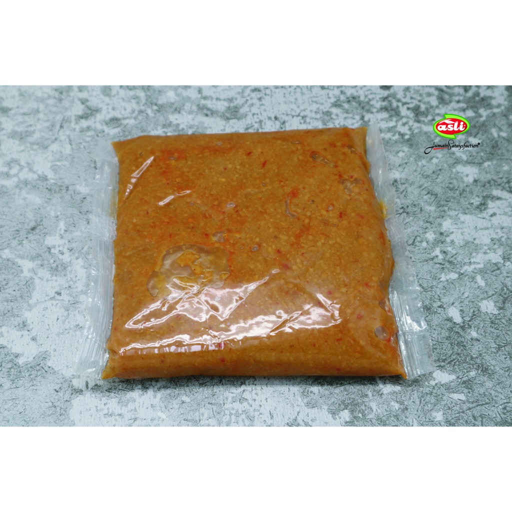 Satay Sauce 1kg (Peanut) - Halal Frozen (No MSG , Preservatives or ...