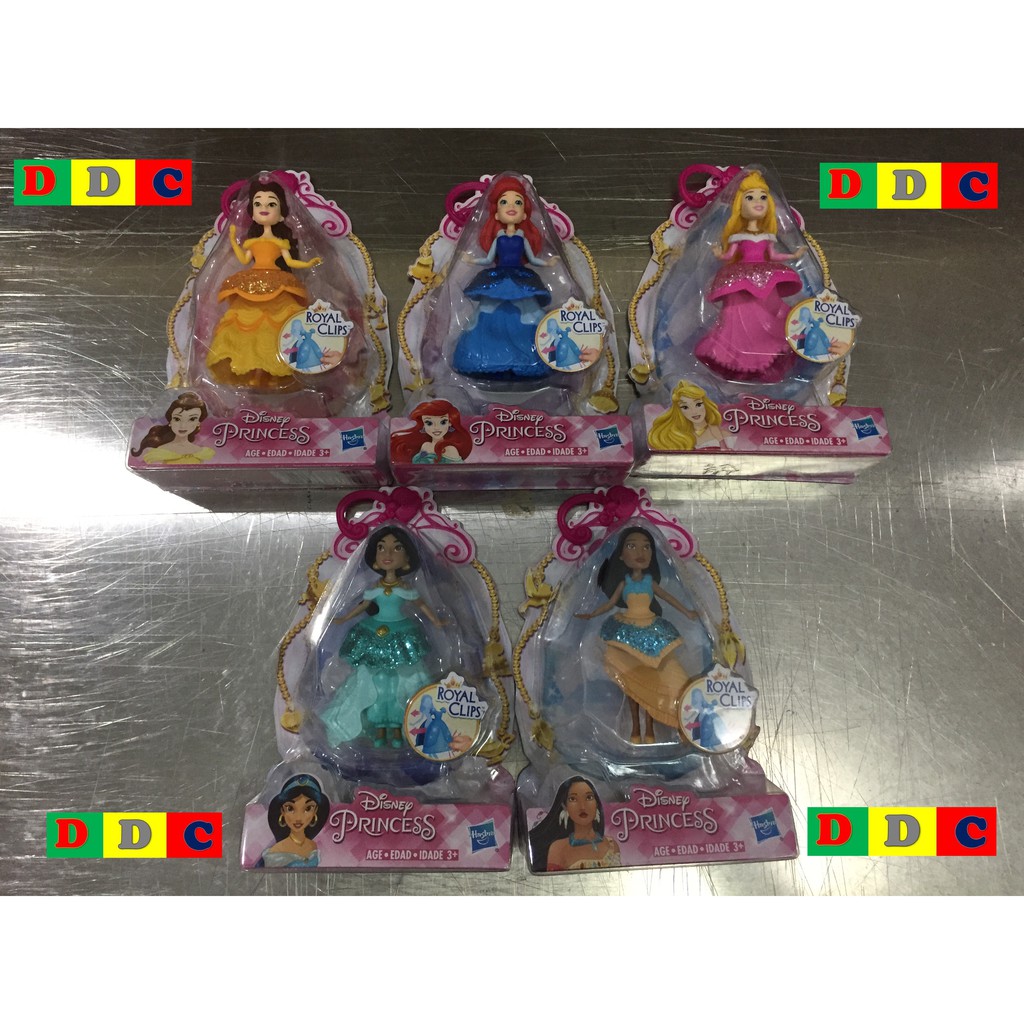 DISNEY PRINCESS ROYAL CLIPS SET OF 5 (SEALED) | Shopee Singapore