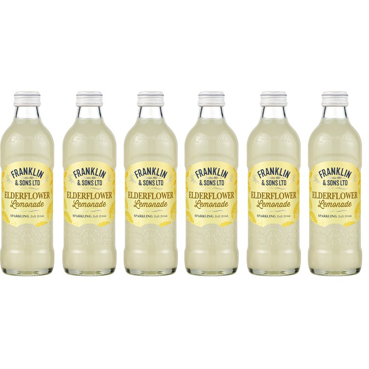 Franklin & Sons - Elderflower Lemonade (6 x 275ml) | Shopee Singapore