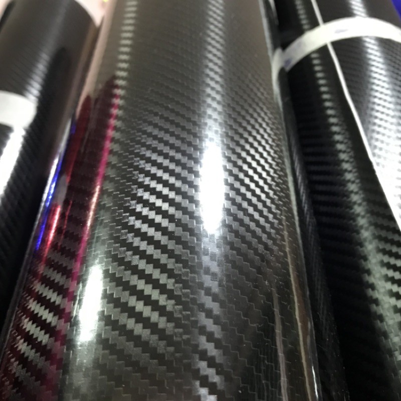 2d 3d 4d 5d 6d carbon fiber sticker wrap high stretch washable bubble ...