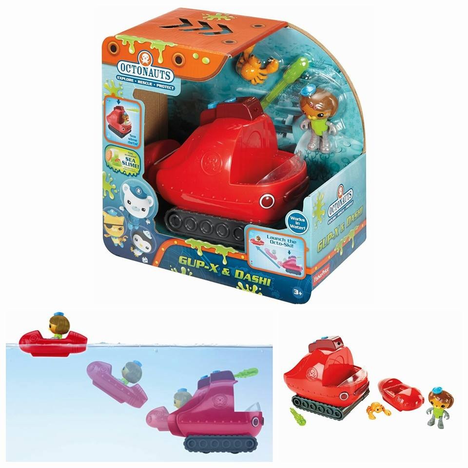 BNIB: Fisher Price Octonauts Gup-X & Dashi Baby Toy | Shopee Singapore