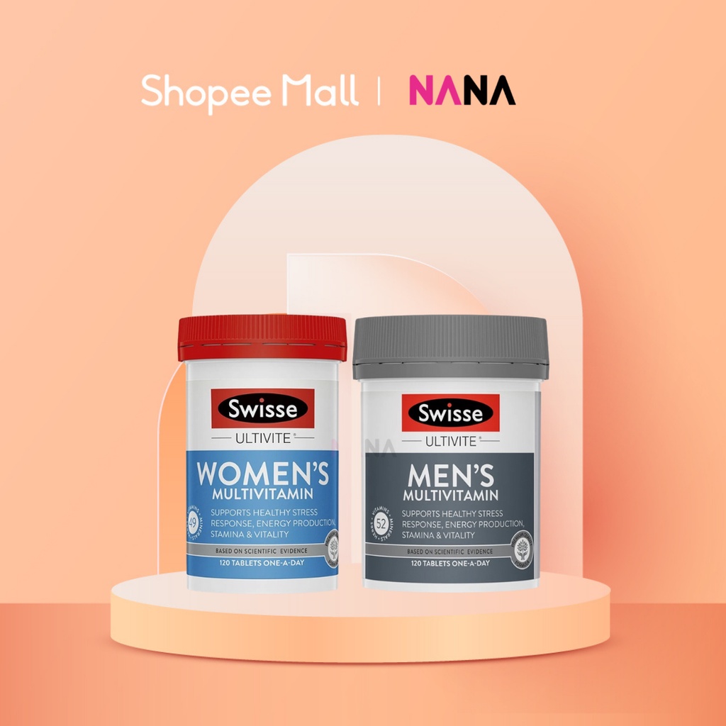 Shopee x Swisse Brand Box - Swisse Ultivite Multivitamin Couple's Pack ...