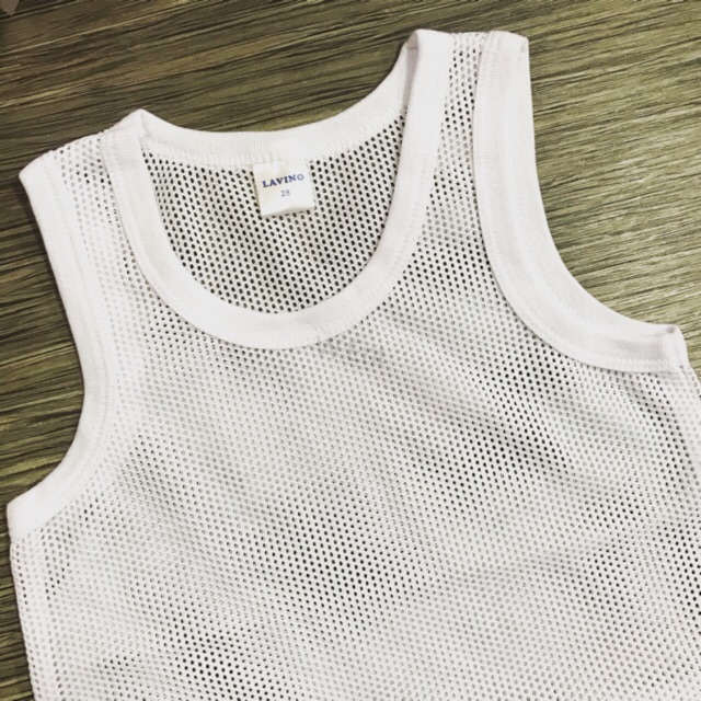 Children's Hole White Singlet / Kids Singlet | Shopee Singapore