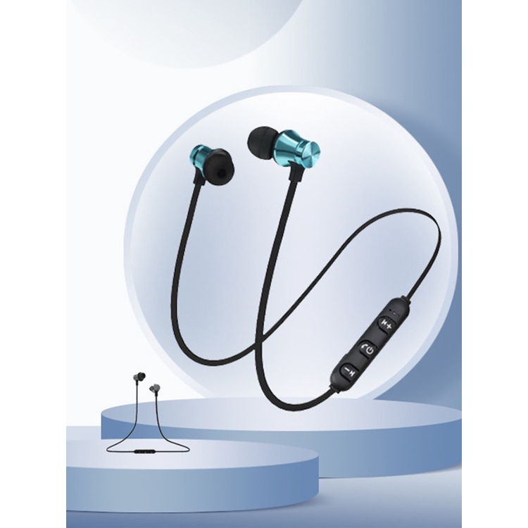 Magnetic Bluetooth Earphone XT11 Noise Reduction Wireless Sports ...