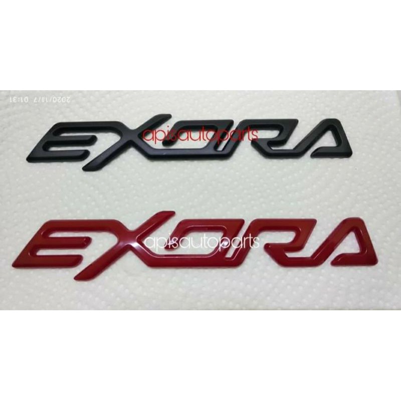 PROTON EXORA BOOT EMBLEM LOGO COLOUR | Shopee Singapore