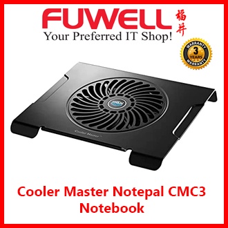 Cooler Master NotePal CMC3 Notebook Cooler | Shopee Singapore